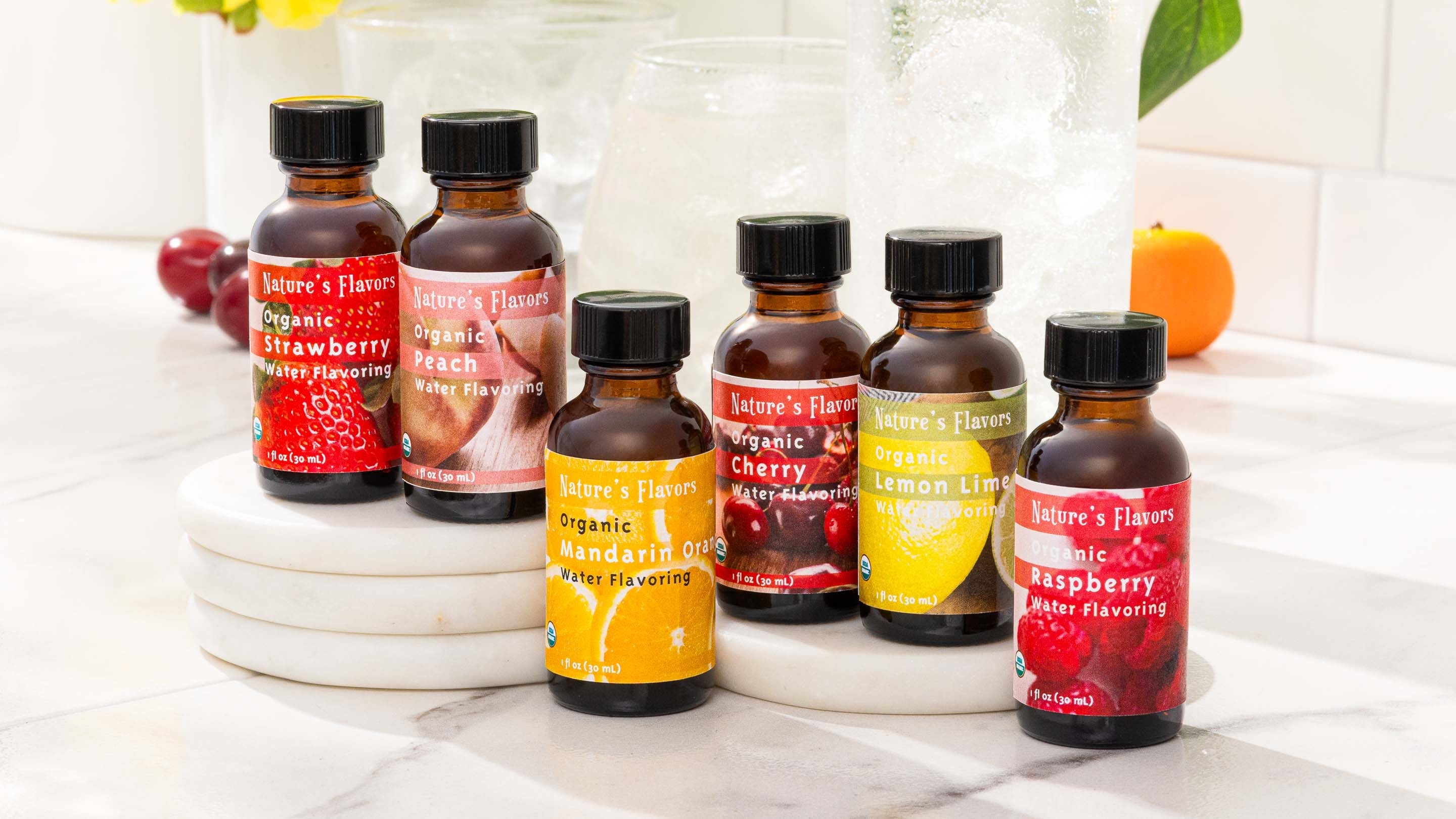 Organic Flavorings for Water – Nature's Flavors