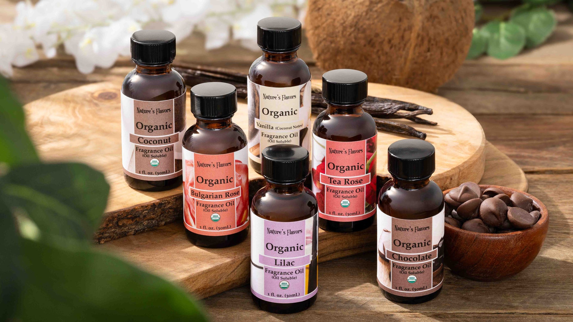 Organic Fragrance Oils – Nature's Flavors