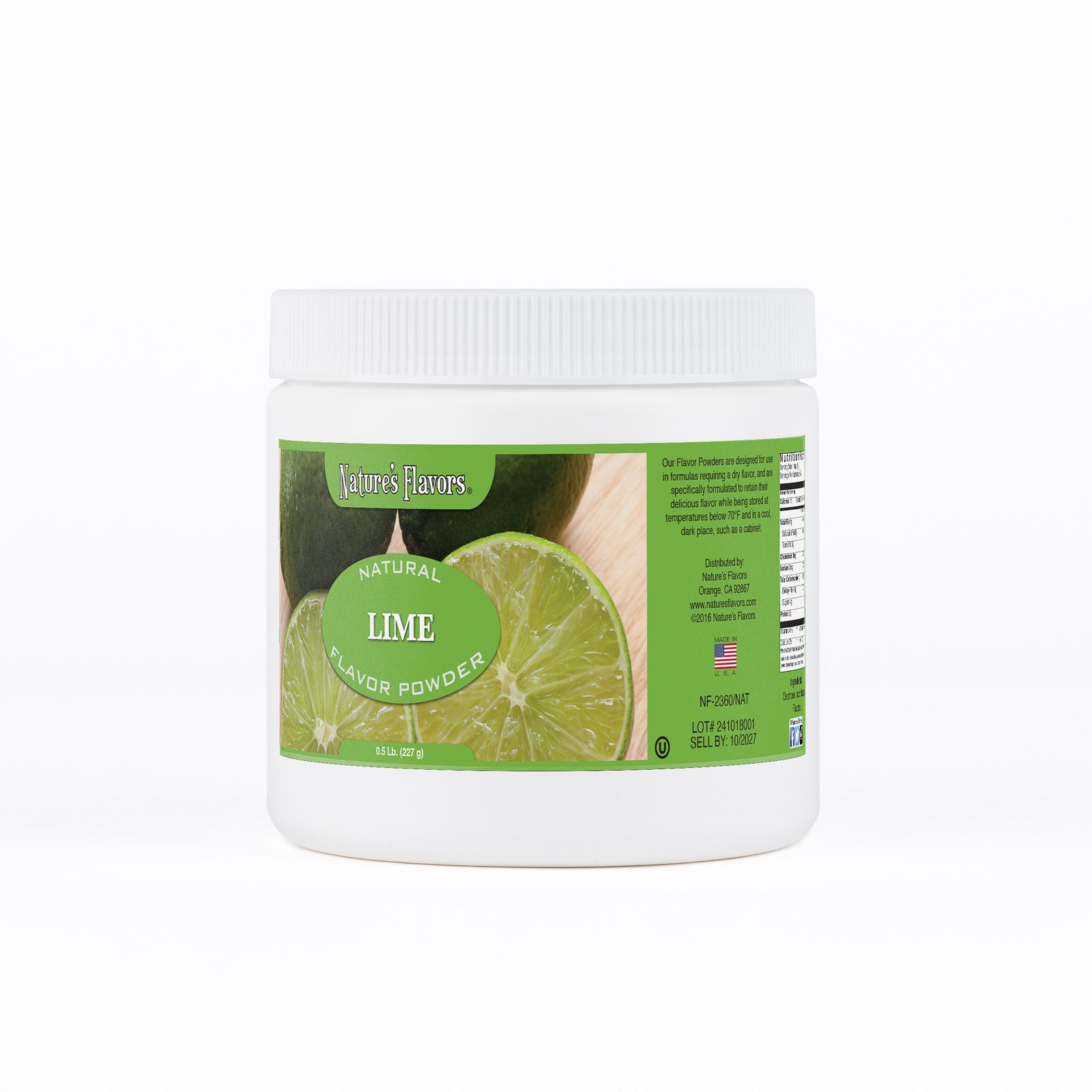 Lime Flavor Powder, Natural – Nature's Flavors