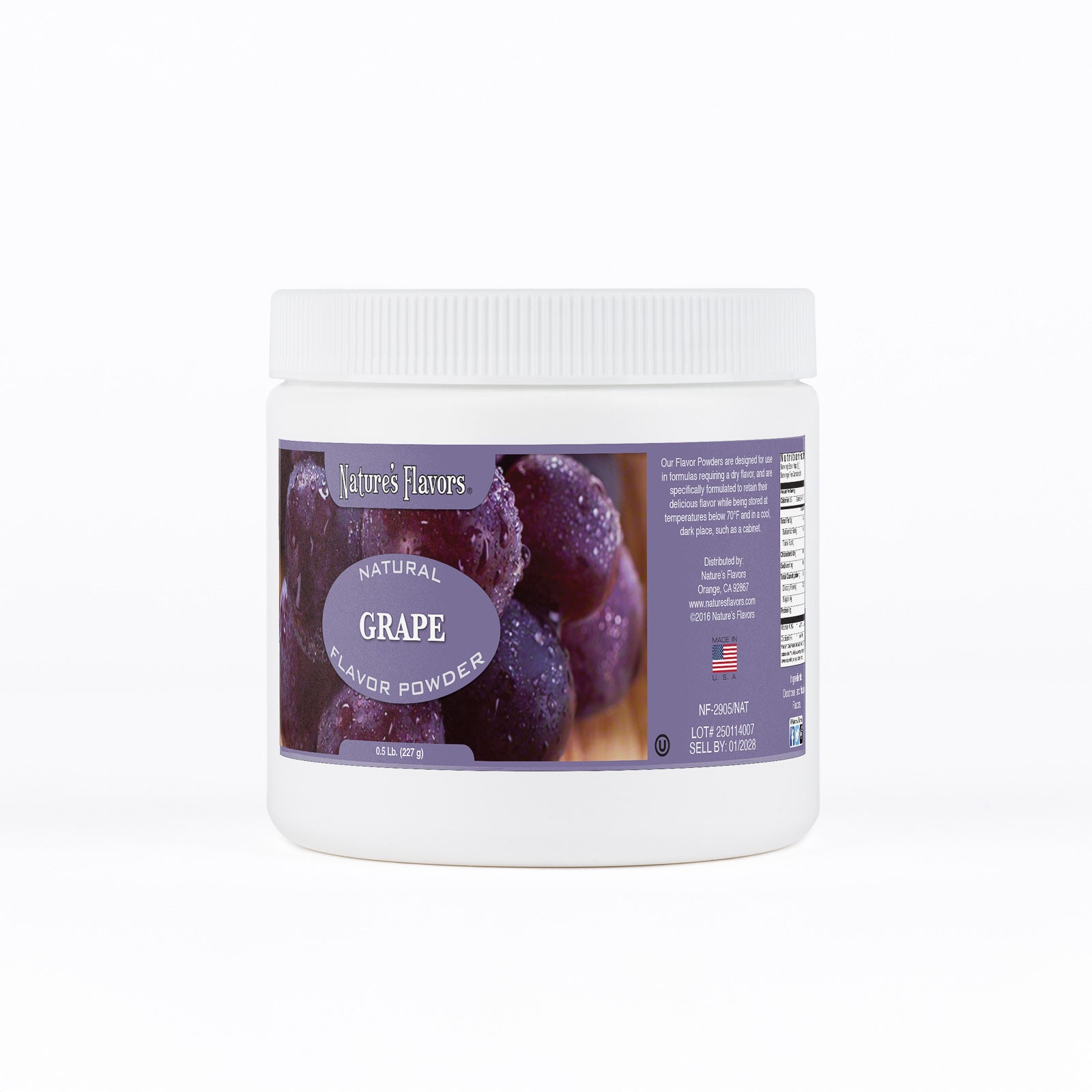 Grape Flavor Powder, Natural – Nature's Flavors