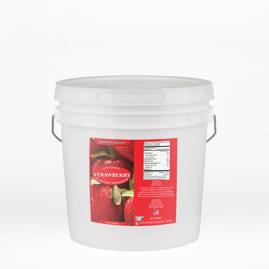 Strawberry Flavor Powder: Natural – Nature's Flavors