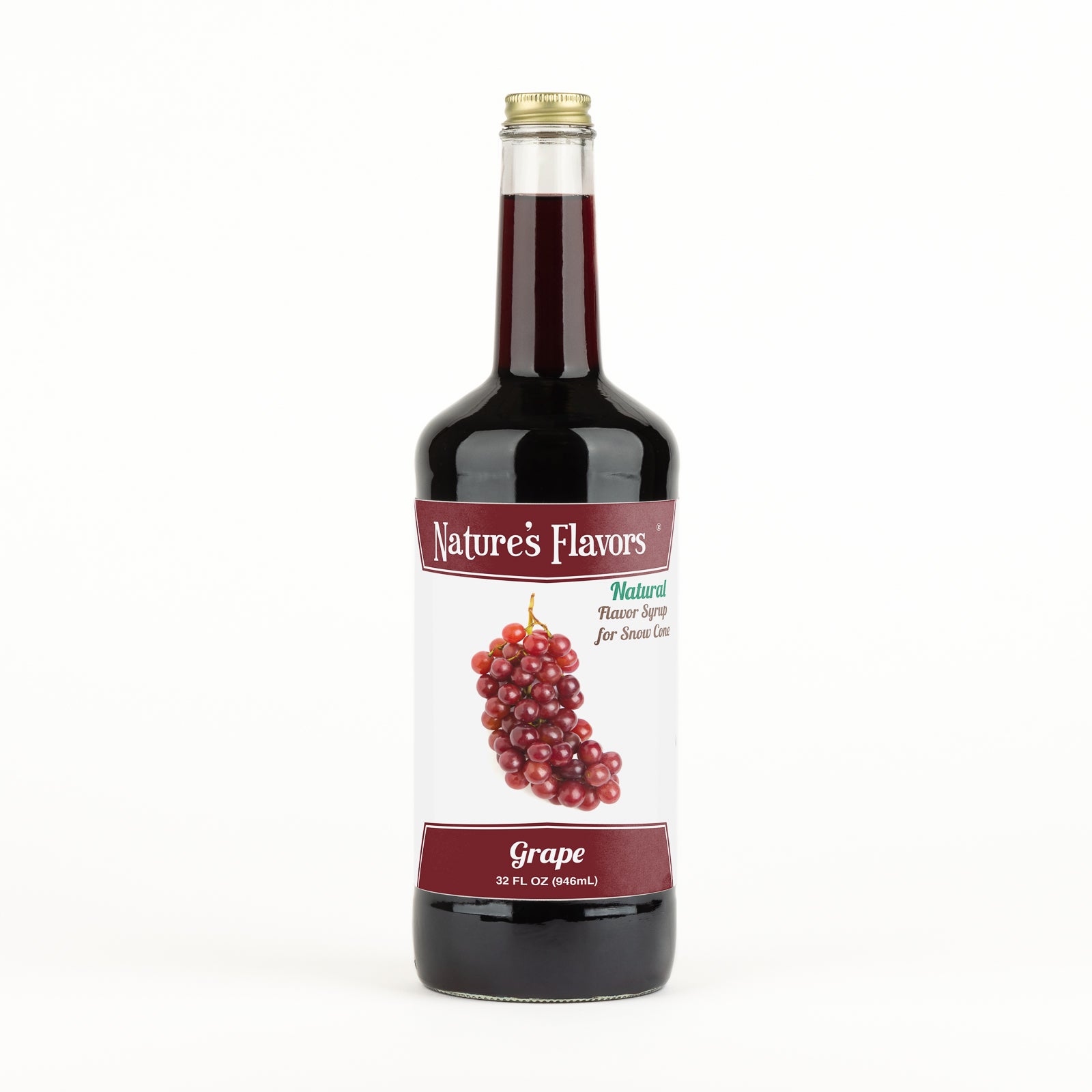 Grape Snow Cone Syrup, Natural – Nature's Flavors
