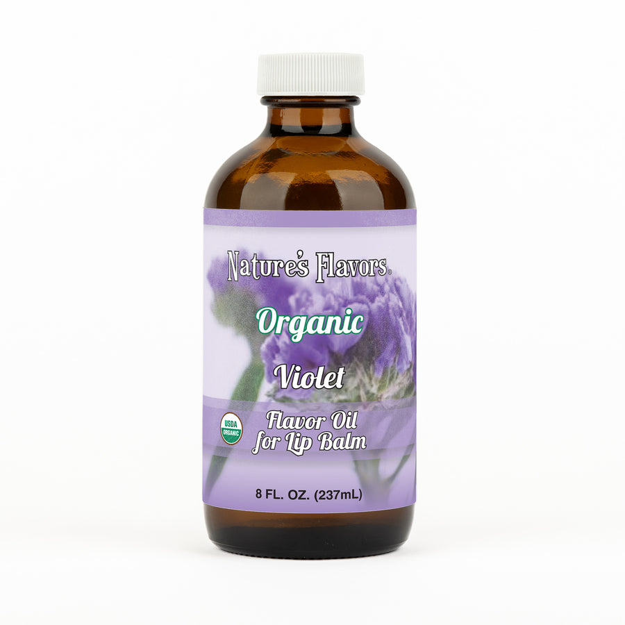 Organic Violet Flavor Oil for Lip Balm – Nature's Flavors
