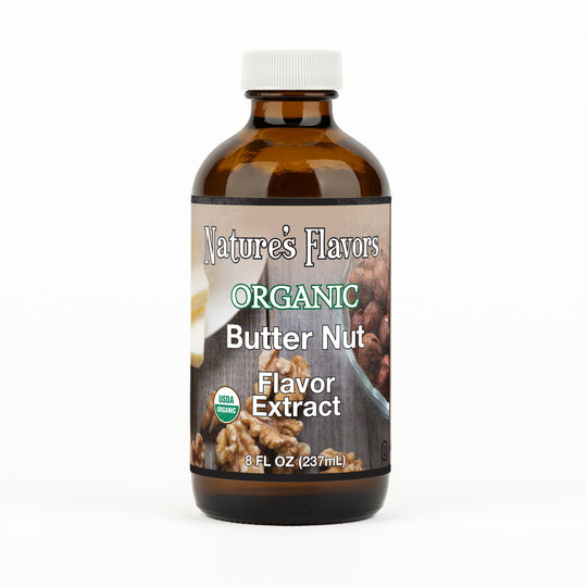 Butter Nut Flavor Extract, Organic – Nature's Flavors
