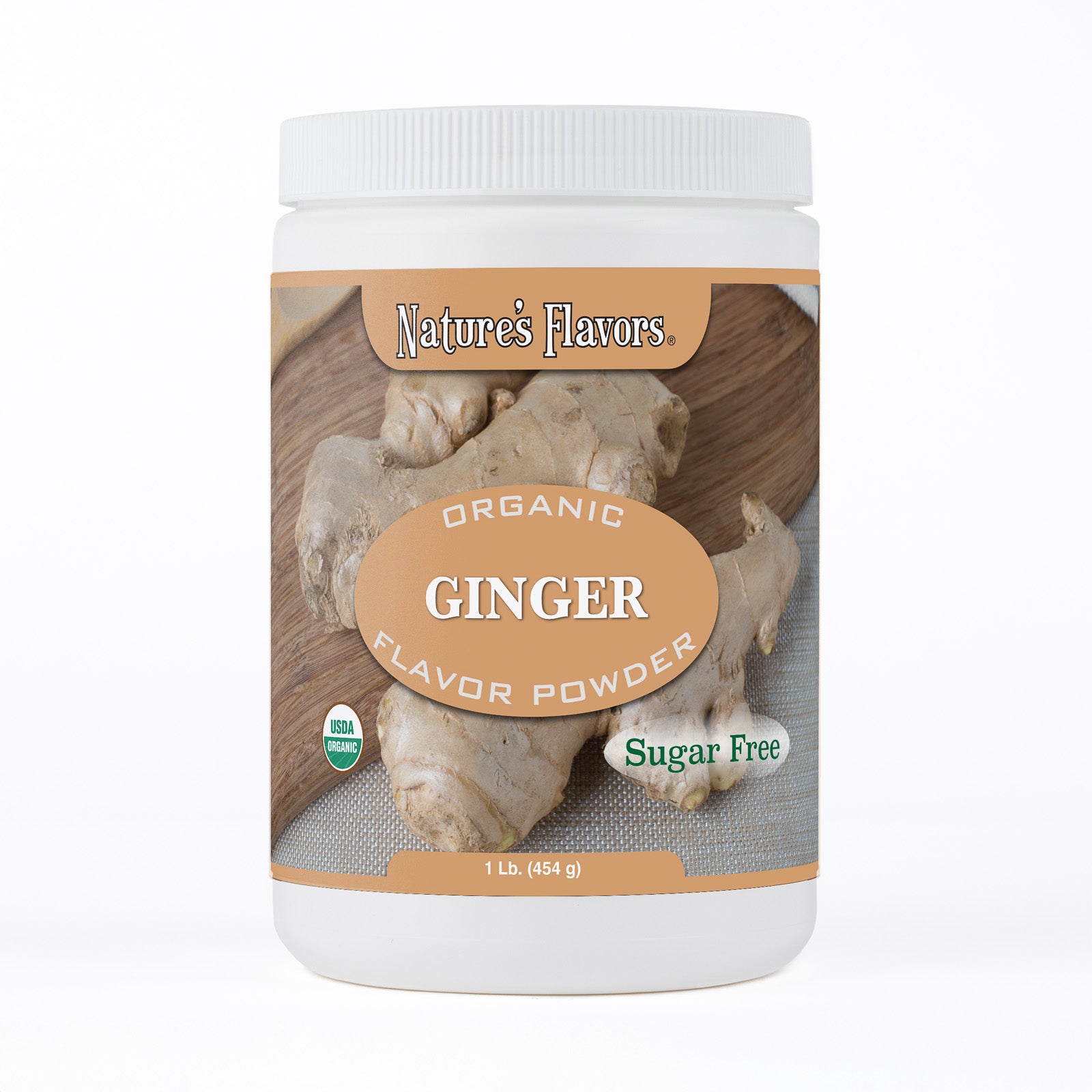 Ginger Flavor Powder (Sugar-Free), Organic – Nature's Flavors