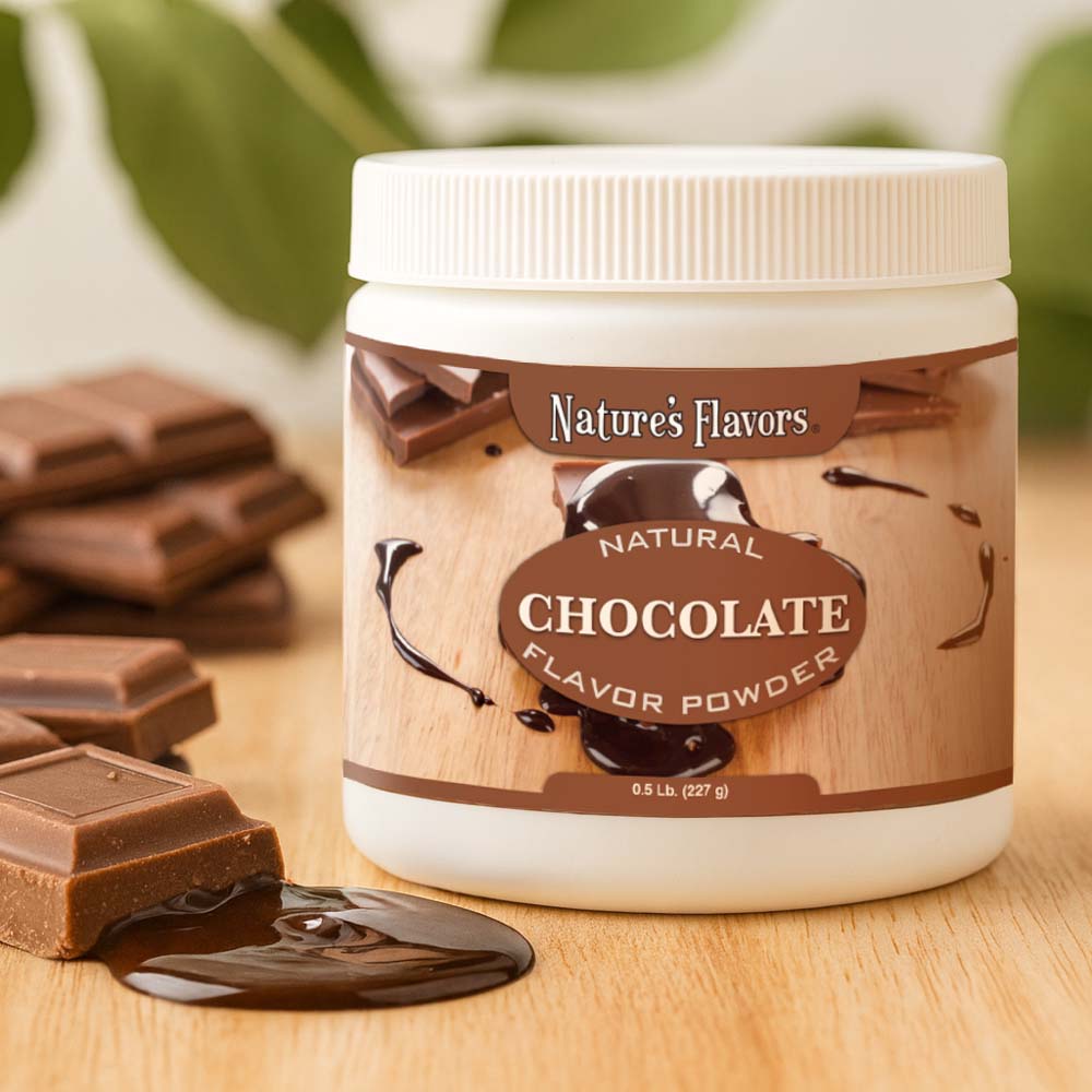 Chocolate Flavor Powder, Natural – Nature's Flavors