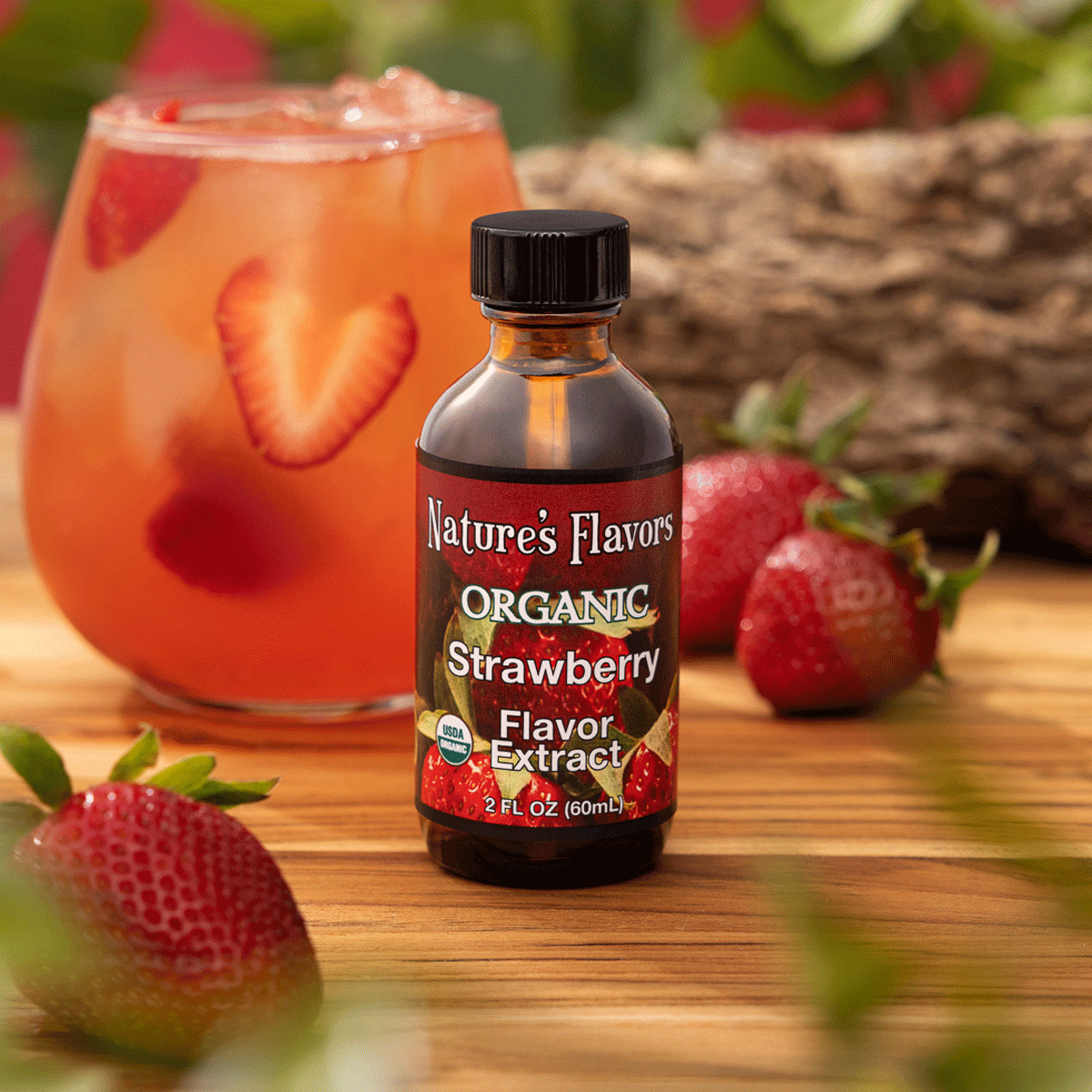 Natural Strawberry Flavor Extract , Strawberry Flavor Extract – Nature ...