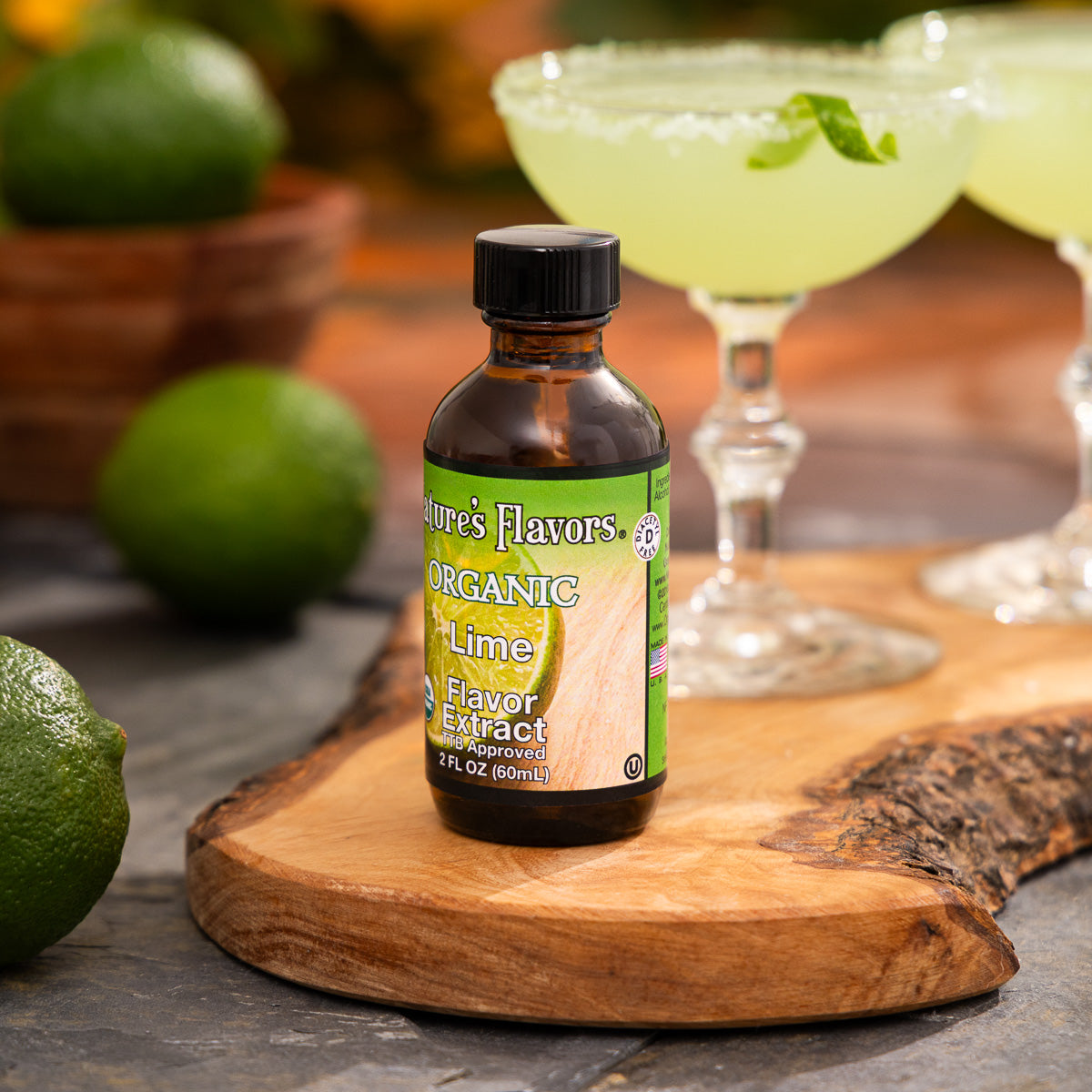 Organic Lime Flavor Extract Without Diacetyl – Nature's Flavors