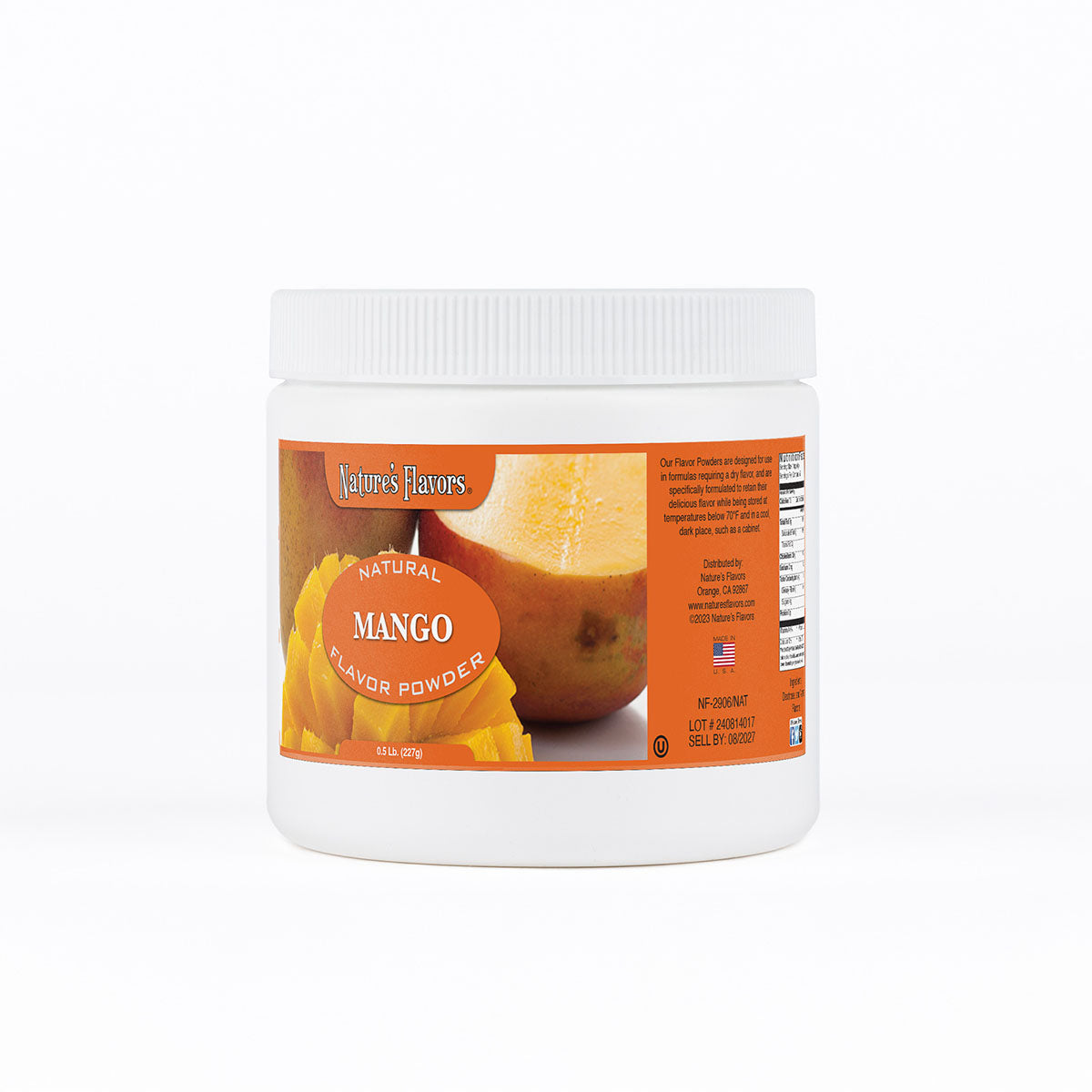 Mango Flavor Powder, Natural – Nature's Flavors