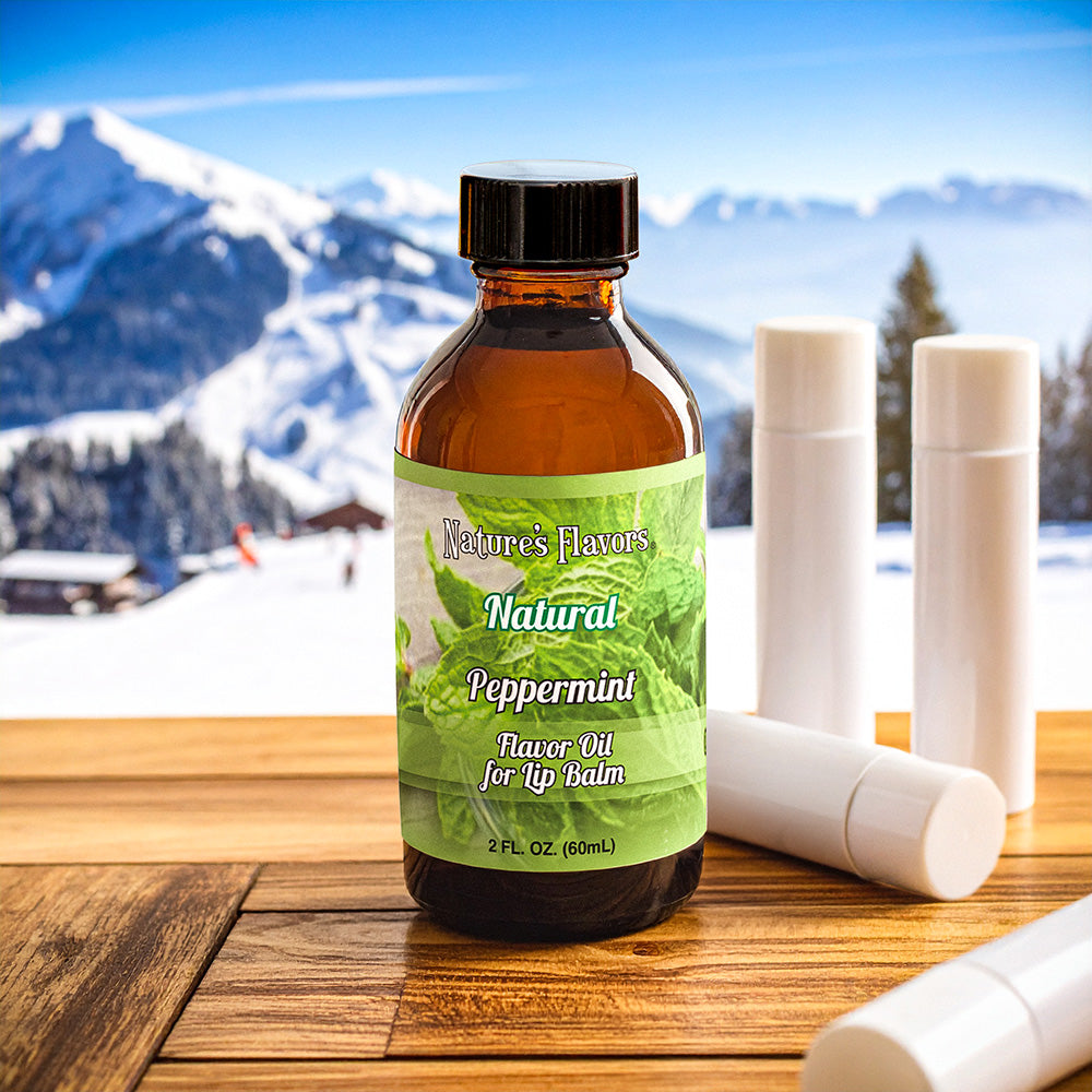 Peppermint Flavor Oil for Lip Balm – Nature's Flavors