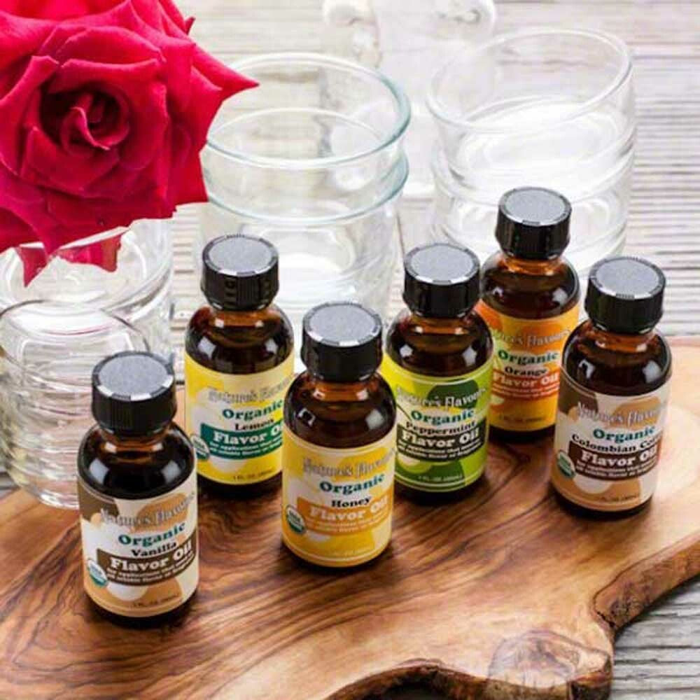 Natures Flavors Sample Pack of Organic Flavor Oils – Nature's Flavors