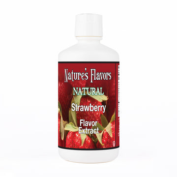 Strawberry Flavor Extract, Natural – Nature's Flavors
