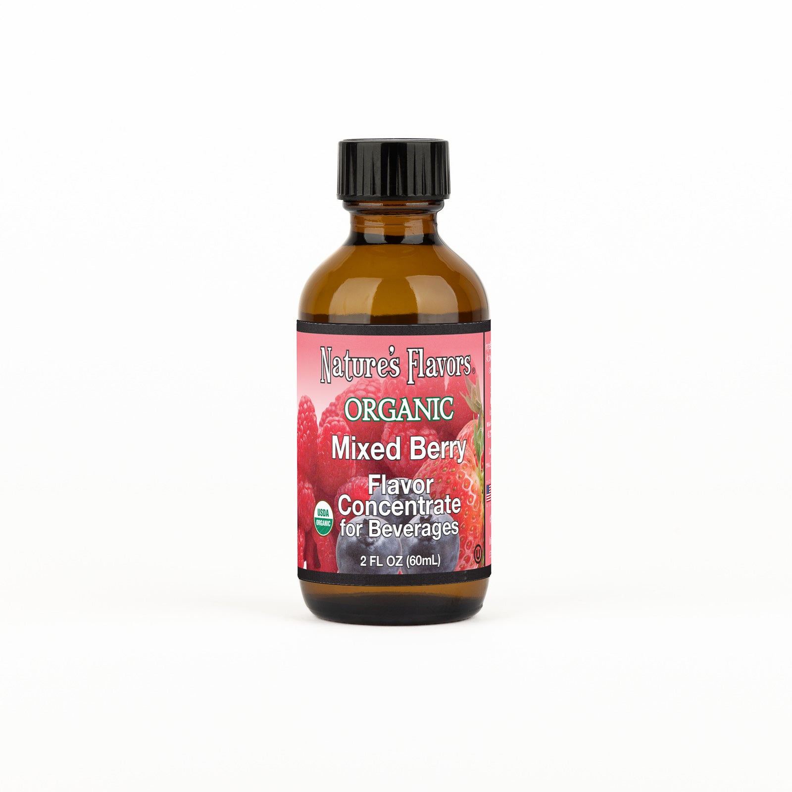 Mixed Berry Flavor Concentrate for Beverages, Organic – Nature's Flavors
