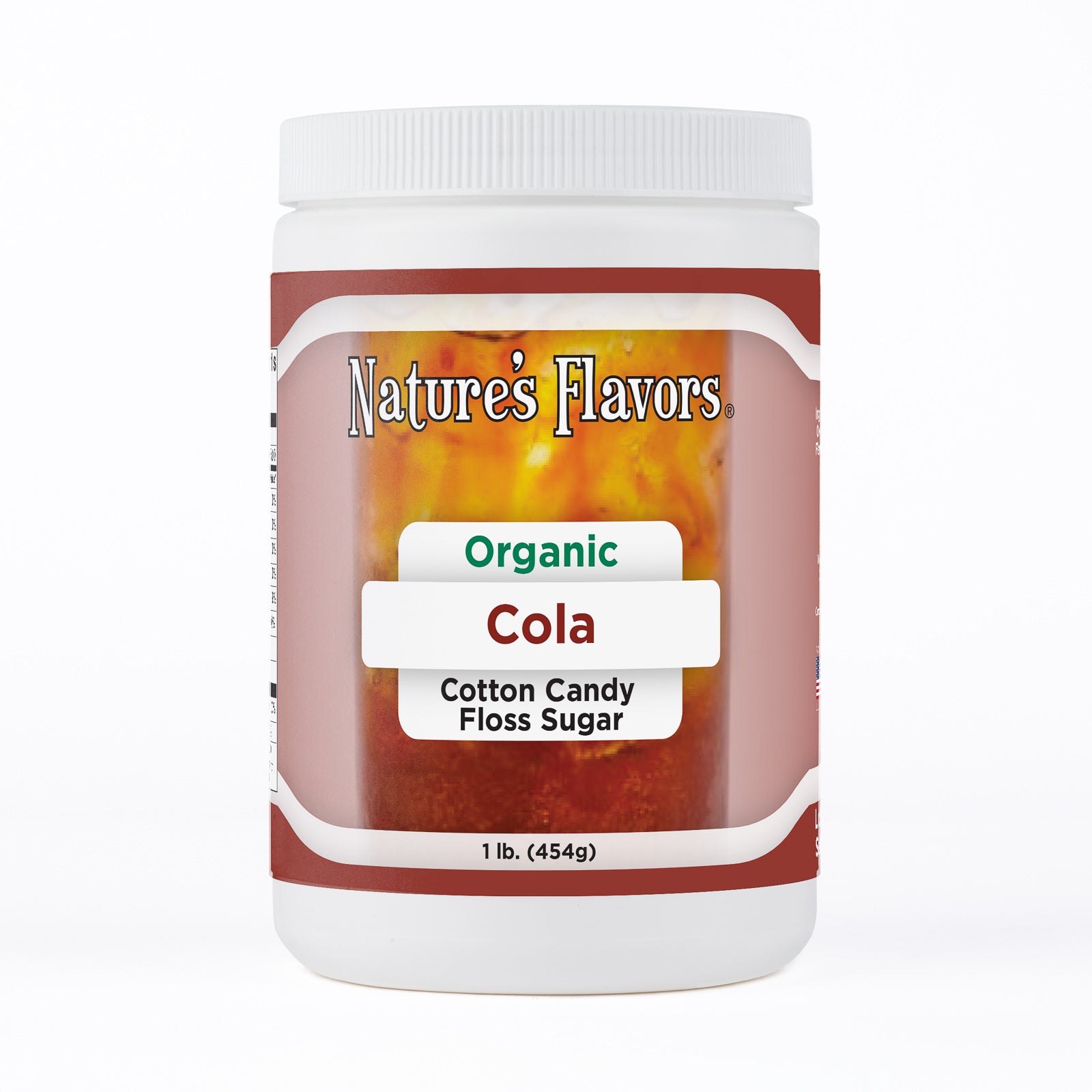 Organic Cola Cotton Candy Floss Sugar – Nature's Flavors