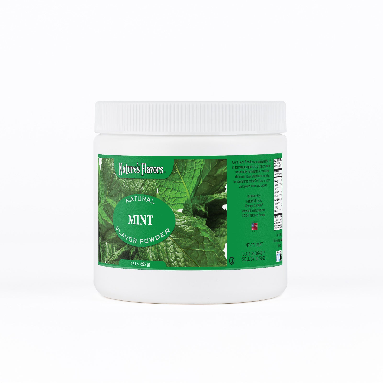Mint Flavor Powder, Natural – Nature's Flavors