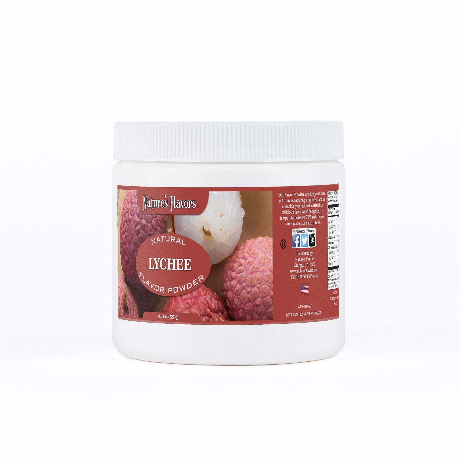 Lychee Flavor Powder, Natural – Nature's Flavors